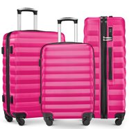Rolite Rover 3-Piece Spinner Expandable Luggage Set - Red - Walmart.com