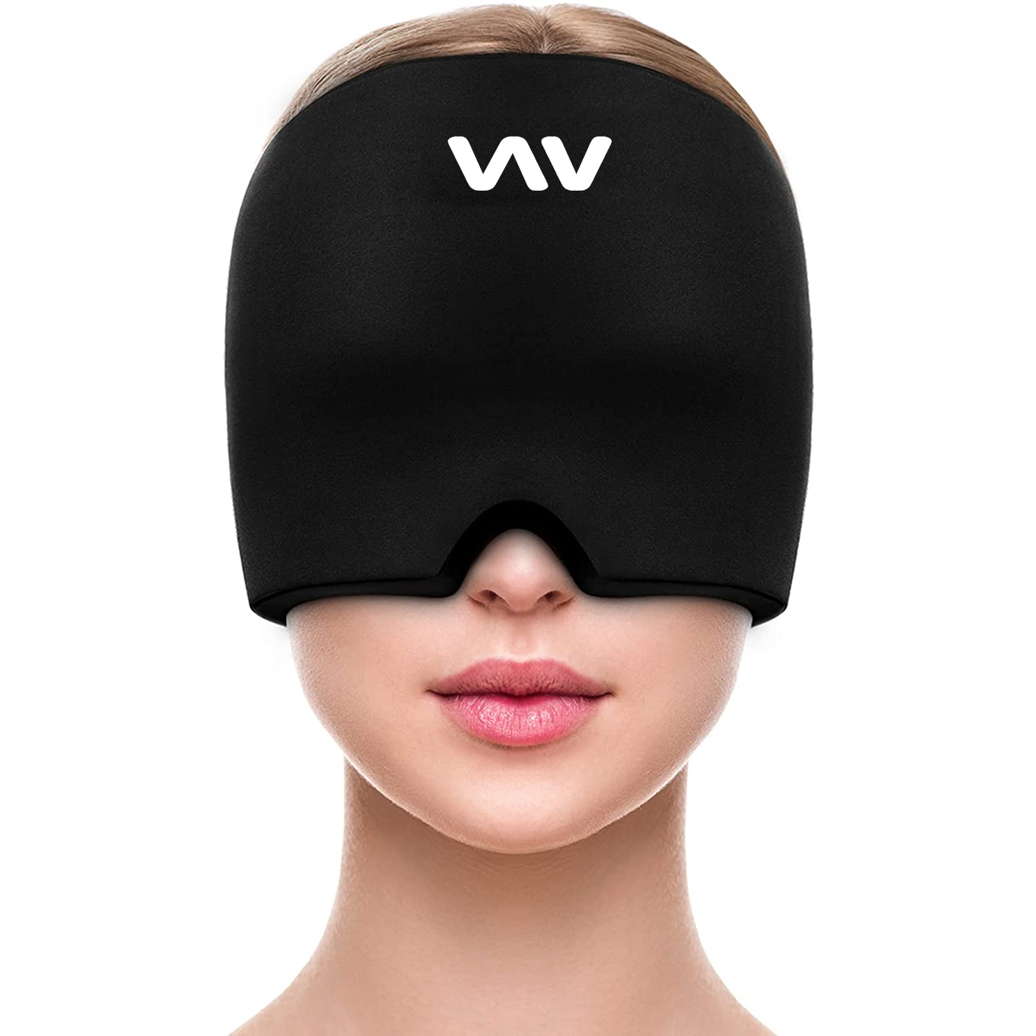 Migraine Gel Ice Hat by FOMI Care Cooling Headache Pack Wearable Cold ...