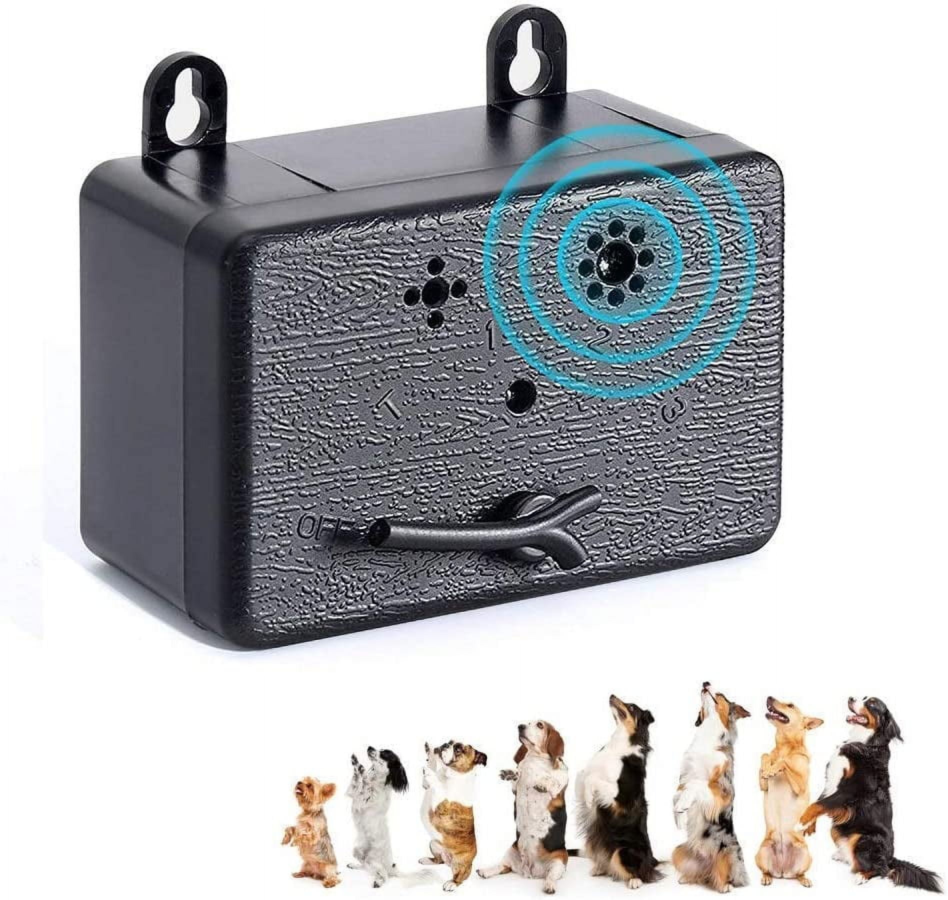 Gowinsee Ultrasonic Anti Barking Device, Mini Bark Controller, 50 FT ...