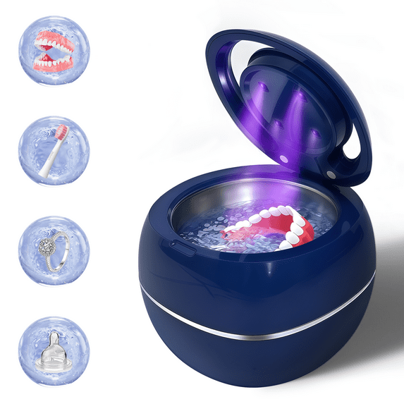 Gowinsee Ultrasonic Retainer Cleaner, Invisalign Cleaner for Denture ...
