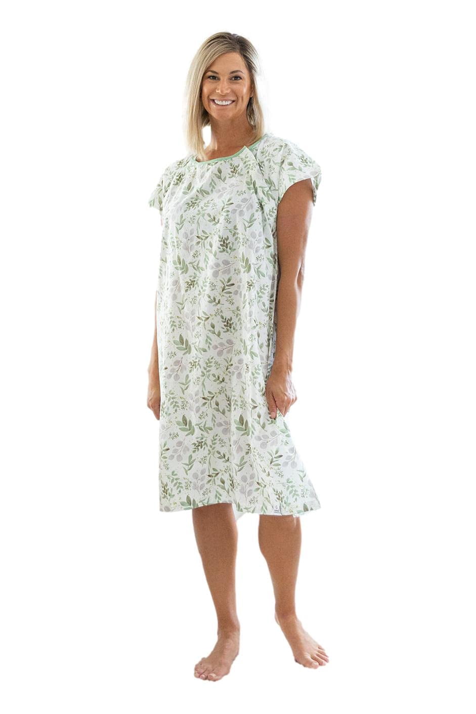 Gownies - Designer Hospital Patient Gown, 100% Cotton, Hospital Stay ...