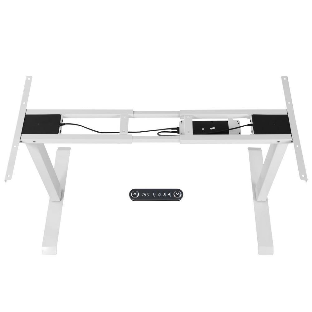 Goxfaca Adjustable Desk Base Standing Desk Frame Double Motor Electric ...