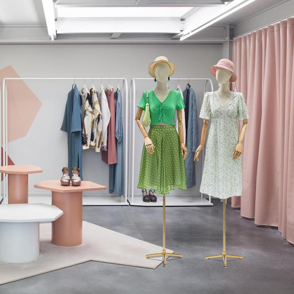 Goxfaca Mannequin for Sewing Height Adjustable Body Stand with Sturdy ...