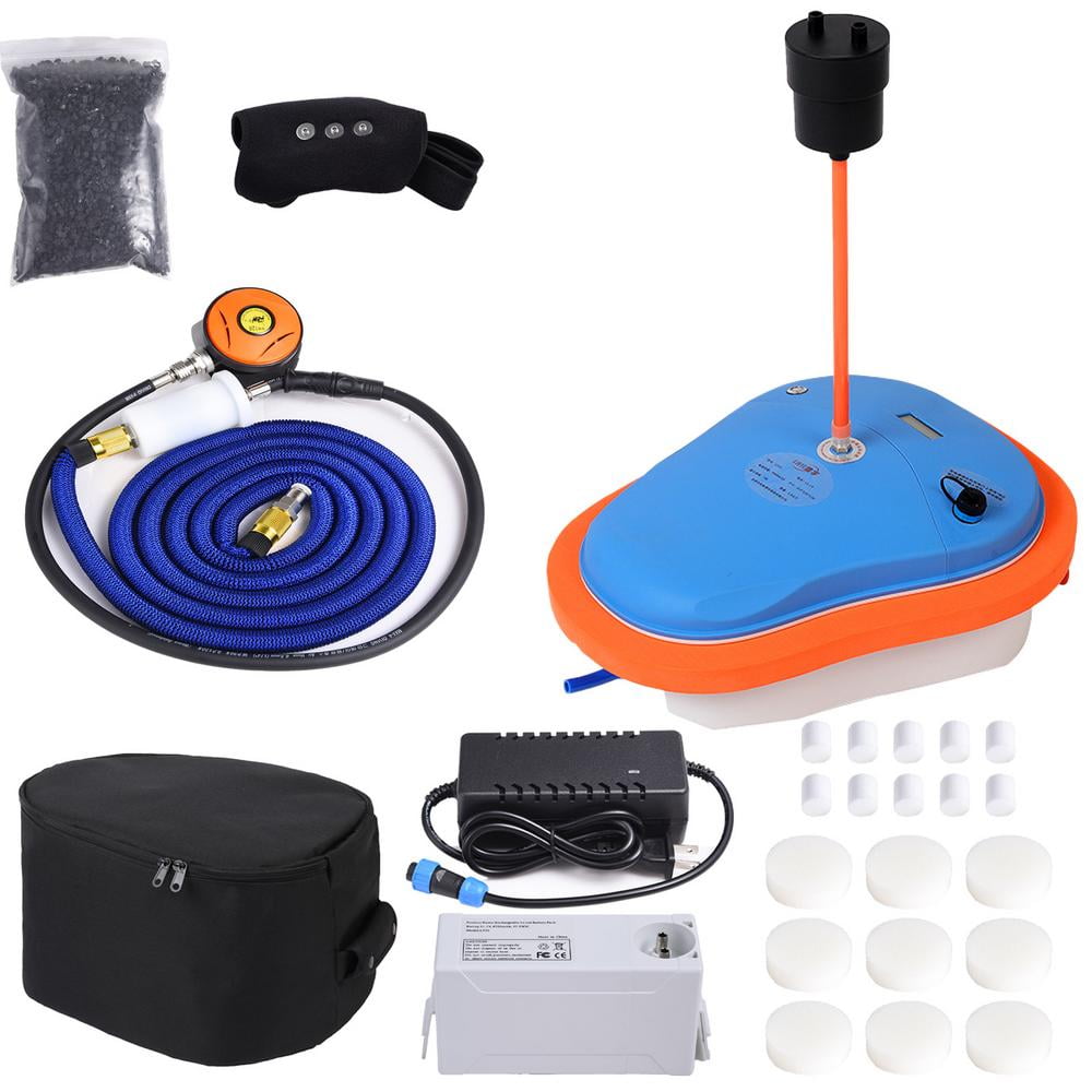 Goxfaca Diving Ventilator,50Minutes Waterproof Portable Rechargeable ...