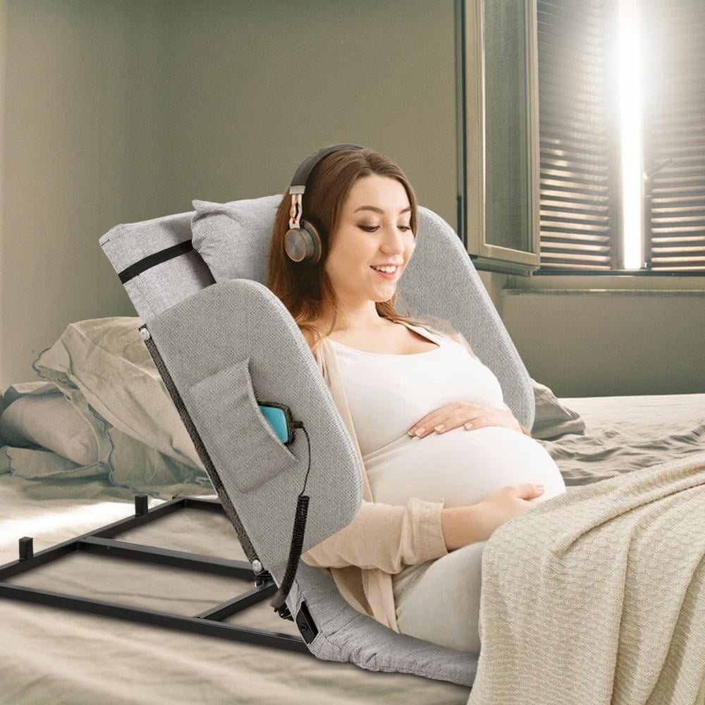 Goxfaca Electric Lifting Backrest Pillow with Electric Pump System ...