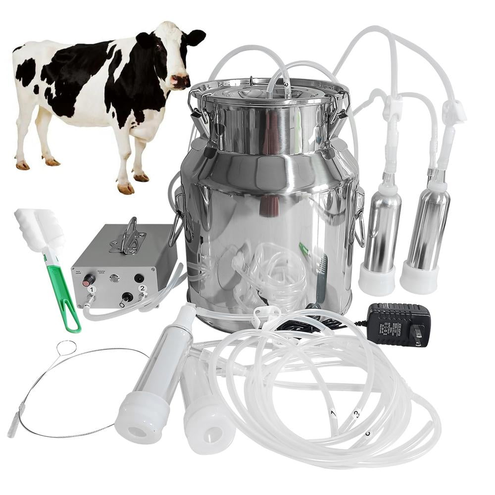 Goxfaca Goat Milking Machine 14L Automatic Pulsation Vacuum Milker Food ...