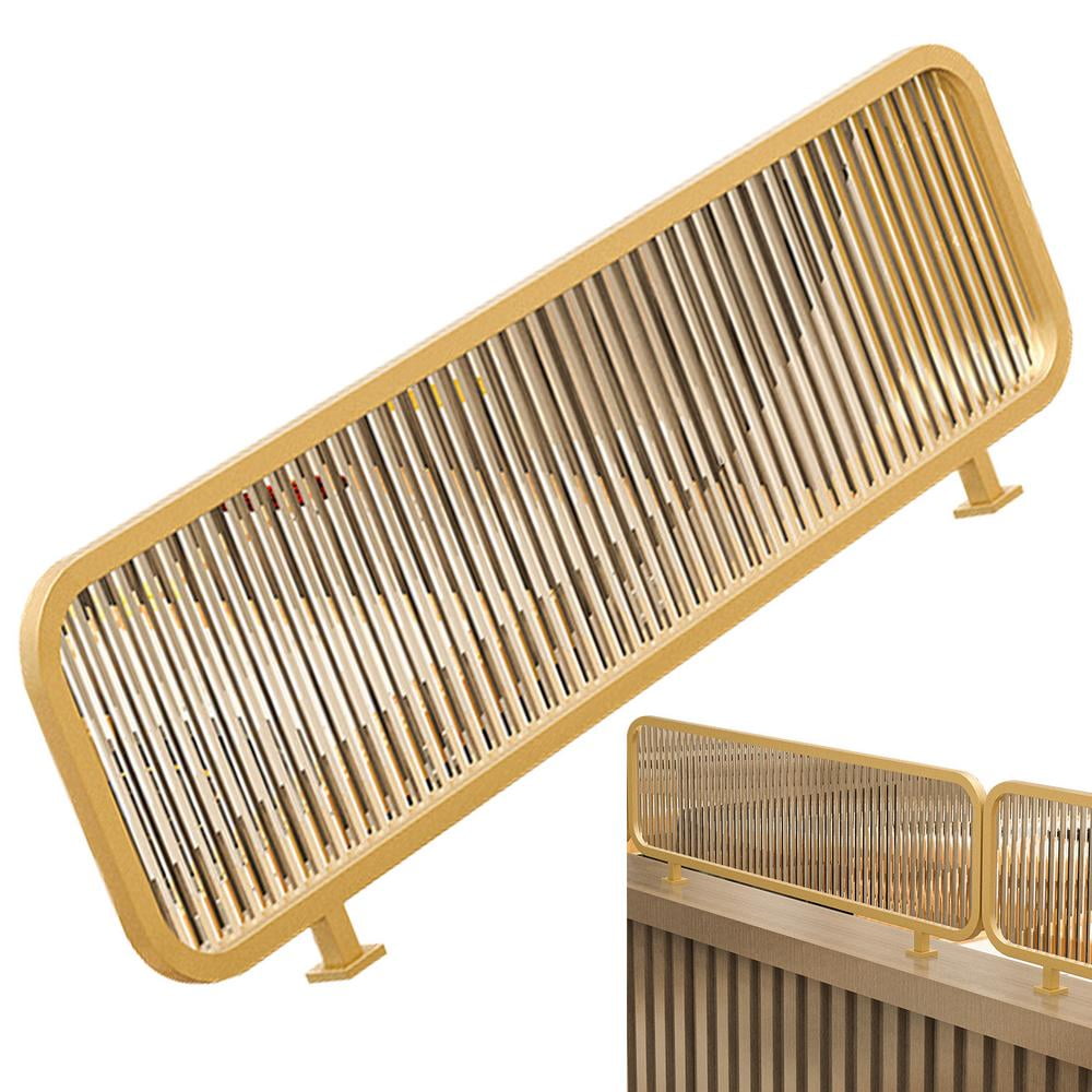 Goxfaca Indoor Privacy Screen Small Glass Privacy Screen Translucent ...