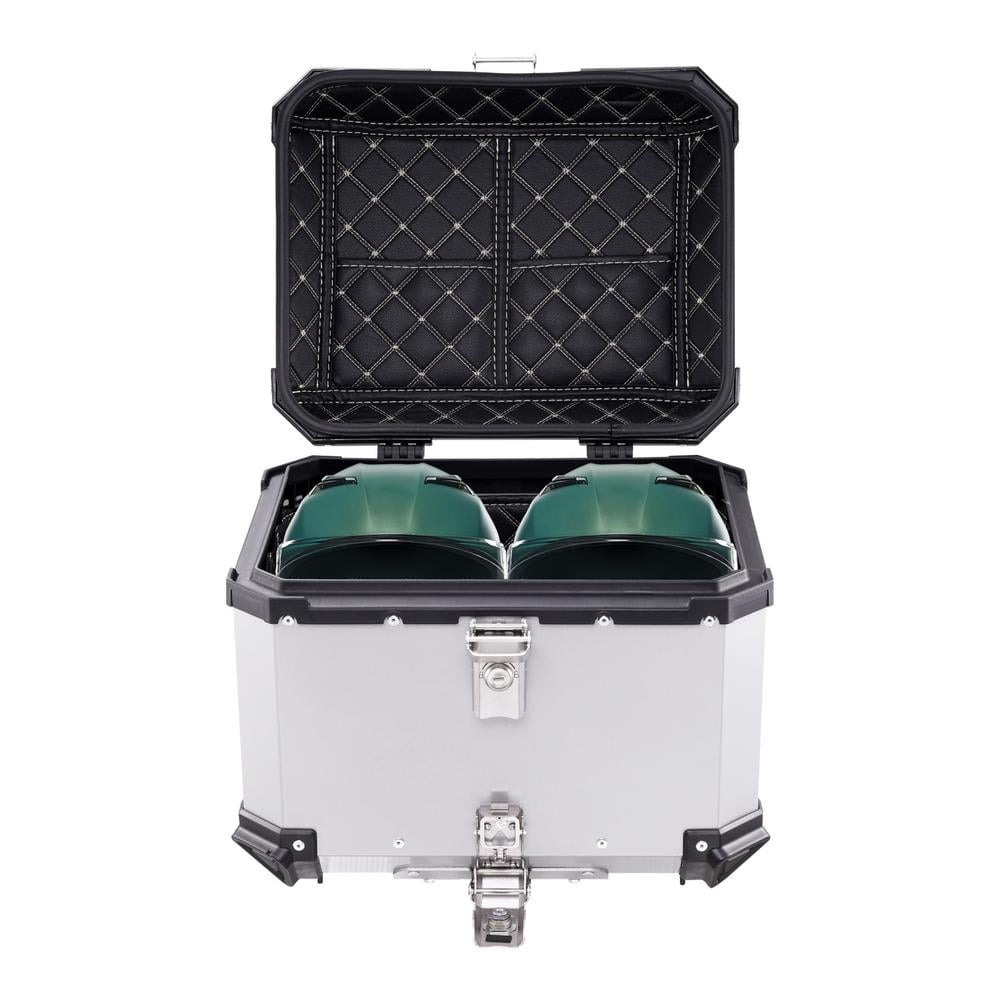 Goxfaca Motorcycle Top Box Waterproof Motorcycle Rear Top Box 45L ...