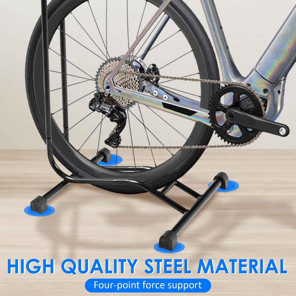 Goxfaca Mountain Bike Stand Powder Coated Steel Bike Parking Stand Bike ...