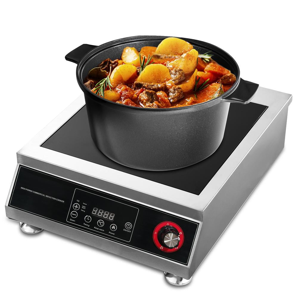 Goxfaca Portable Induction Cooktop Touch Screen 5000W Induction Burner ...