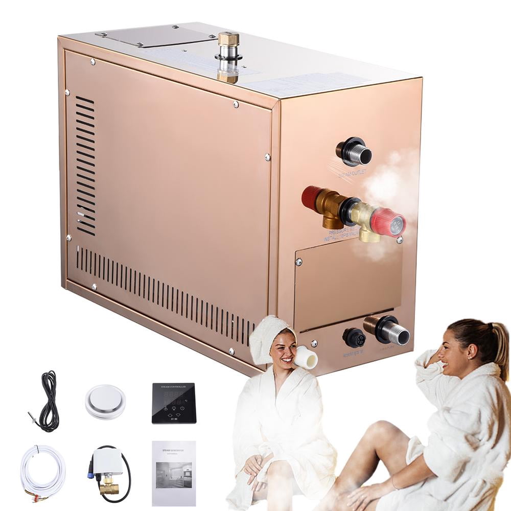 Goxfaca Steam Shower Kit 4.5Kw Sturdy & Safe Steam Bath Automatic ...