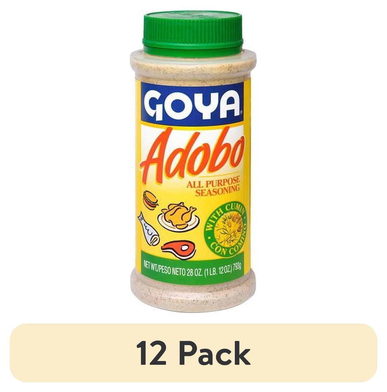 (12 pack) Goya Adobo All Purpose Seasoning With Cumin, 28 oz - Walmart.com