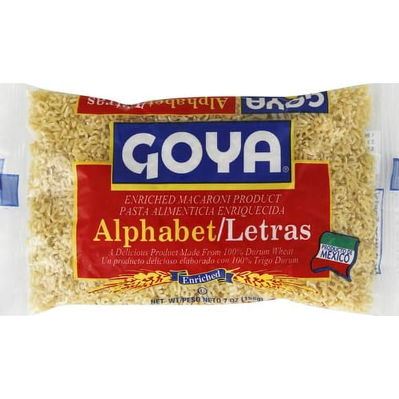 Alphabet Pasta