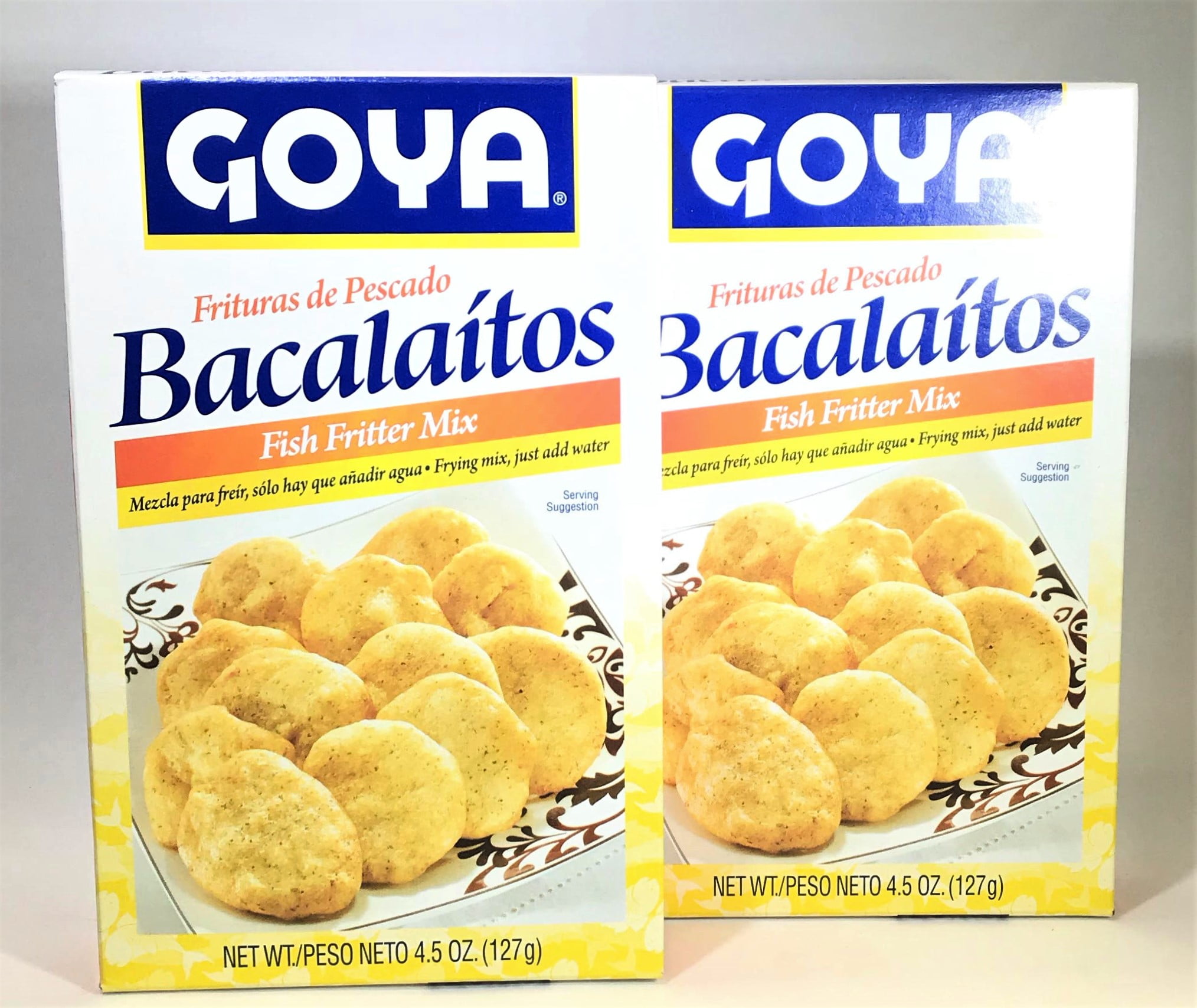 Goya Bacalaitos - Fried Seafood Fish Fritter Mix 4.5oz (2pack ...