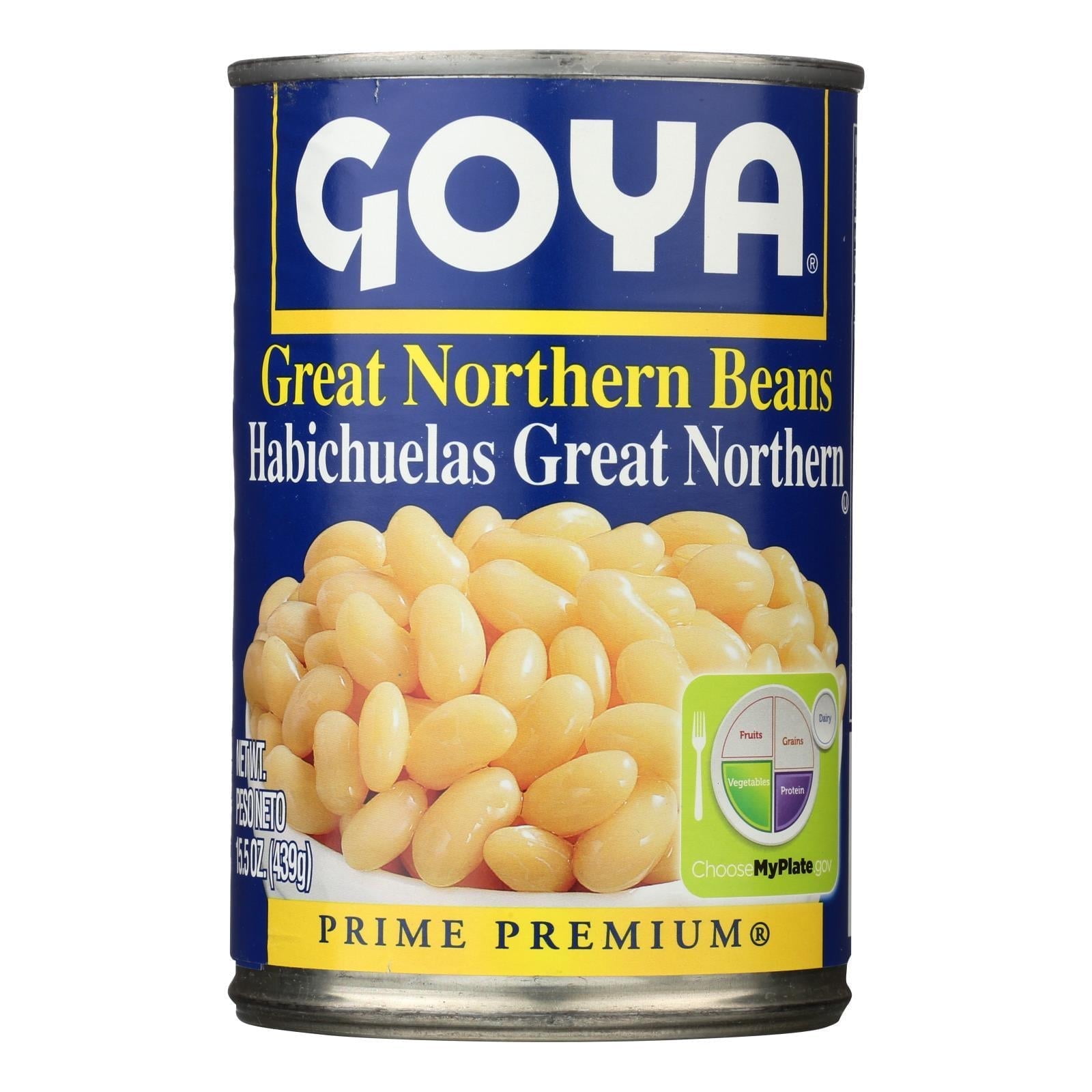 Goya - Beans Great Northern - Case of 24-15.5 OZ - Walmart.com