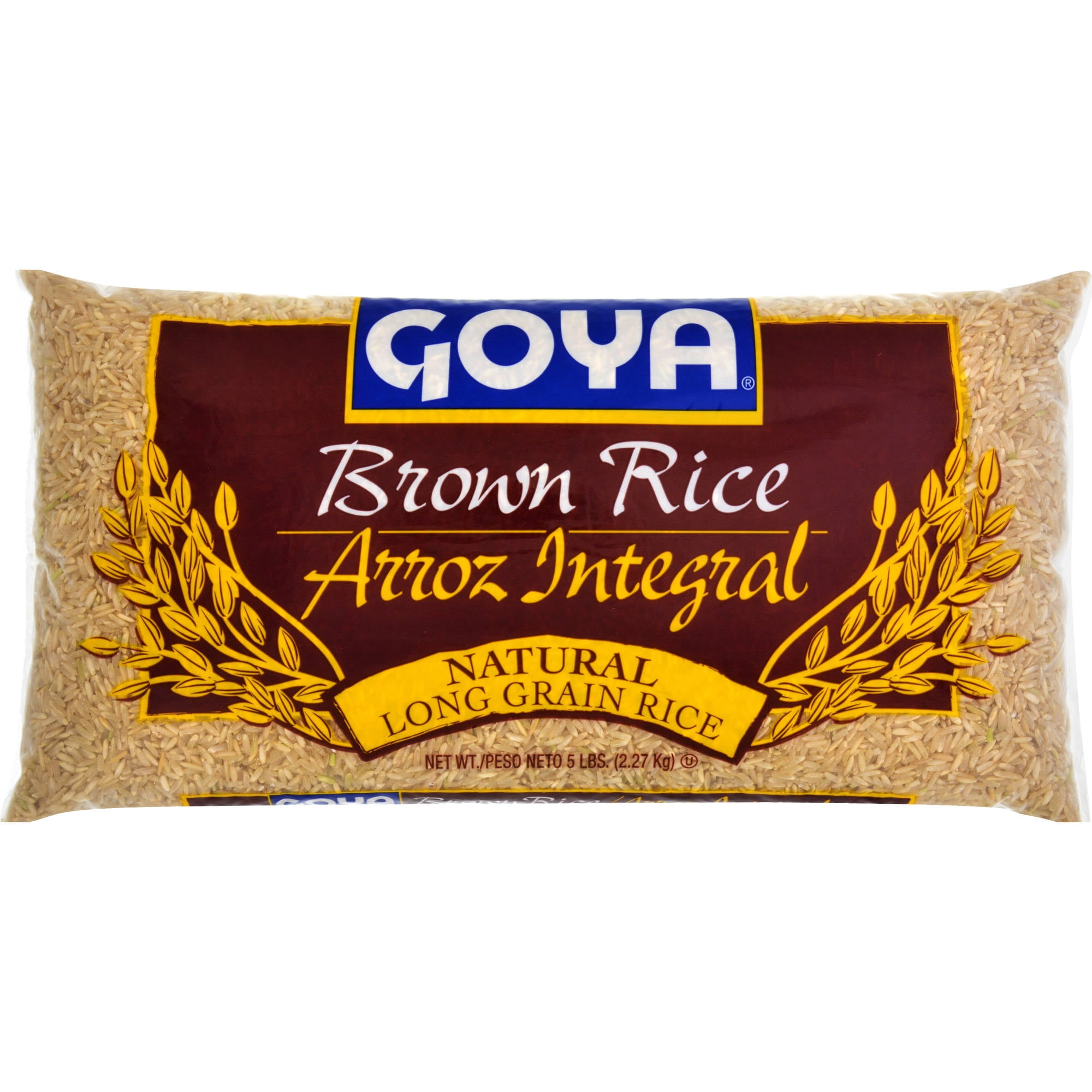 Goya Brown Rice, 5 lbs - Walmart.com