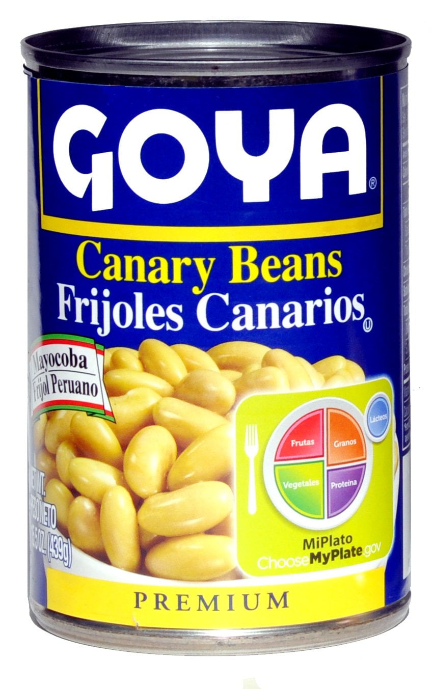 Goya Canary Beans (Peruano Beans), 15.5 oz Can - Walmart.com