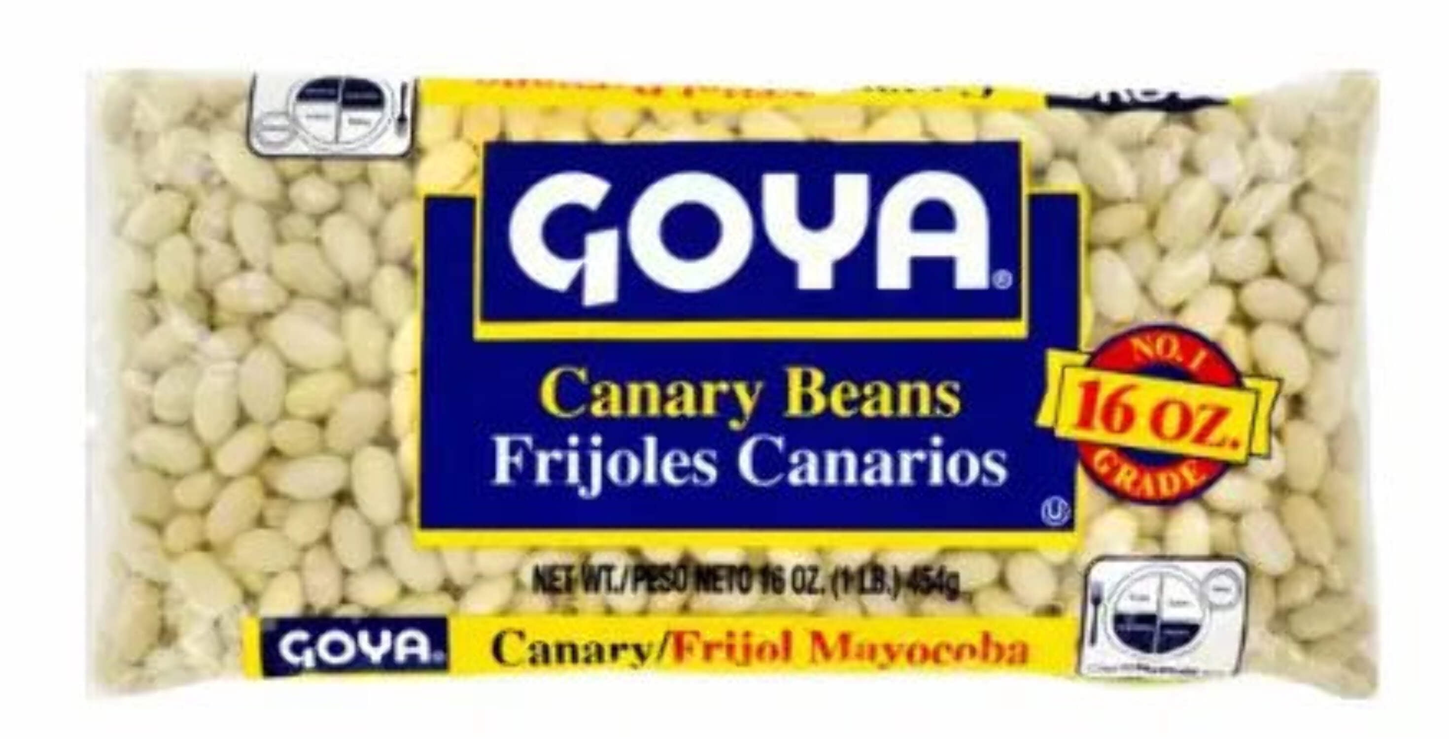 Goya Canary-Mayocoba Beans 1 lb - Walmart.com