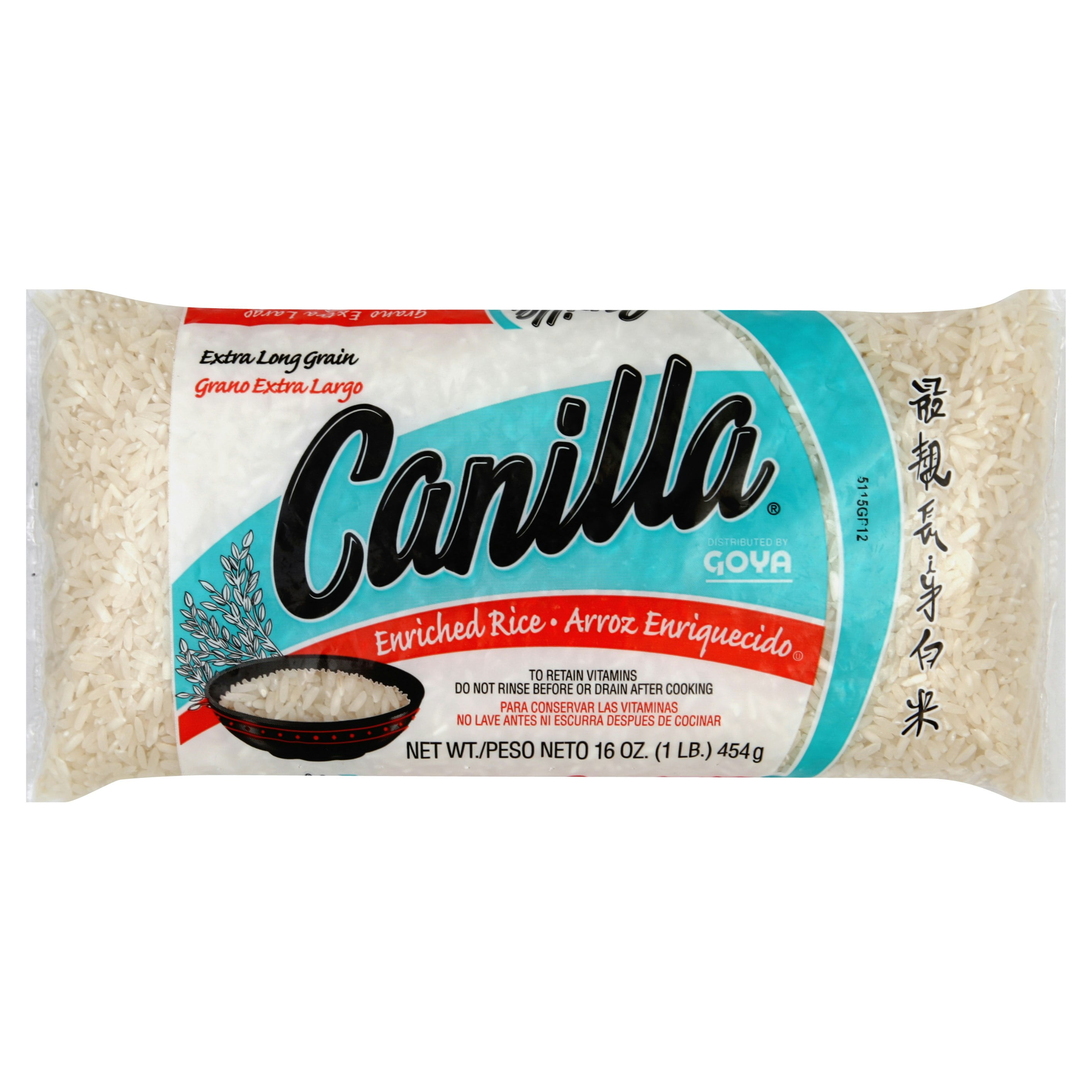 Goya Canilla Long Grain Rice 16 oz (Pack Of 30) - Walmart.com