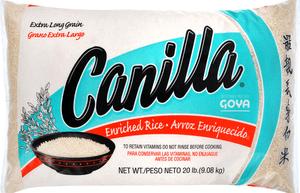 Goya Canilla Long Grain Rice, 20 LB - Walmart.com