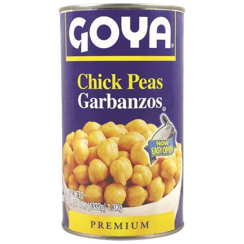 Goya Canned Chick Peas, Canned Vegetables, 46 oz. - Walmart Business ...