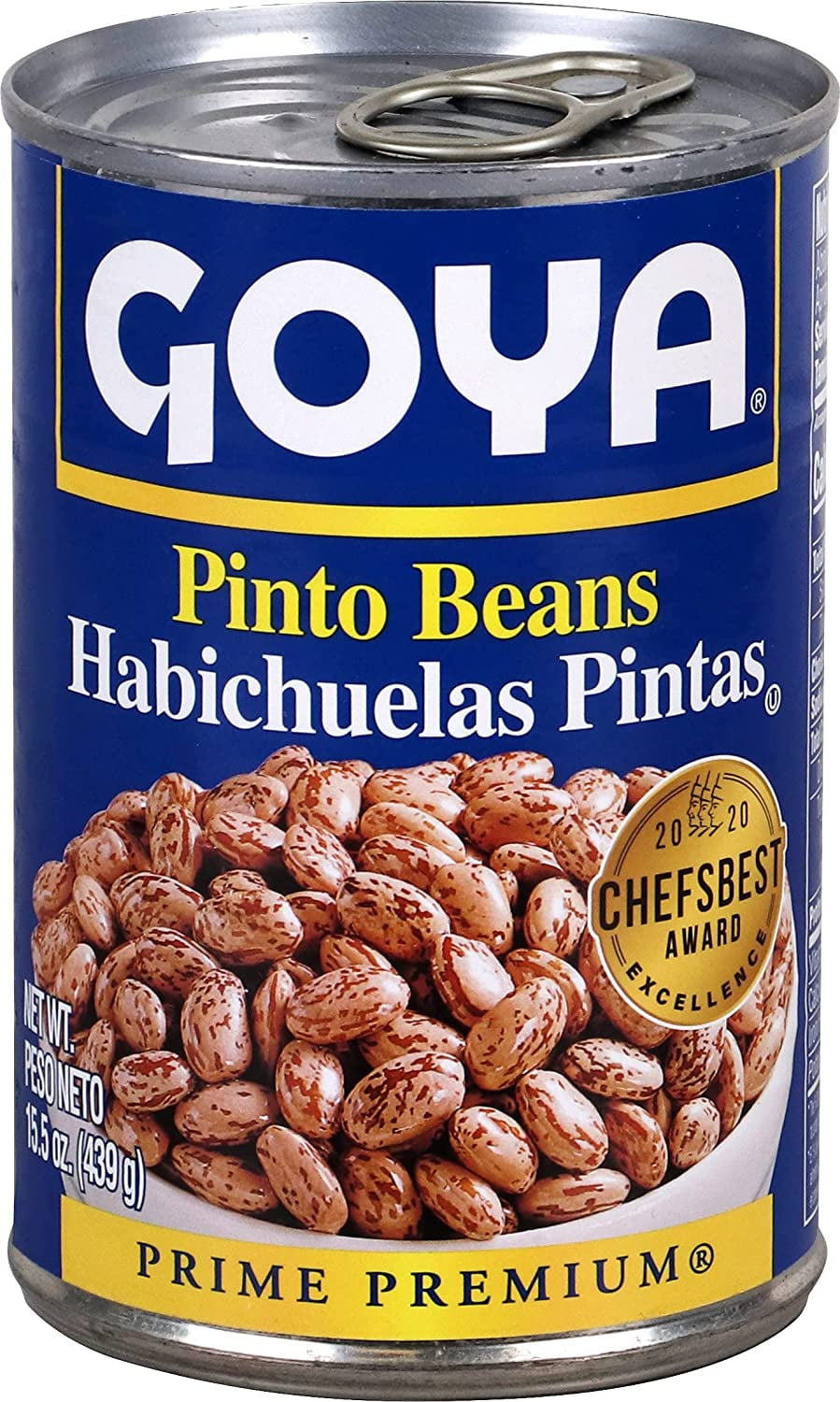 Goya Canned Pinto Beans, 15.5 Oz Pack of 2 - Walmart.com
