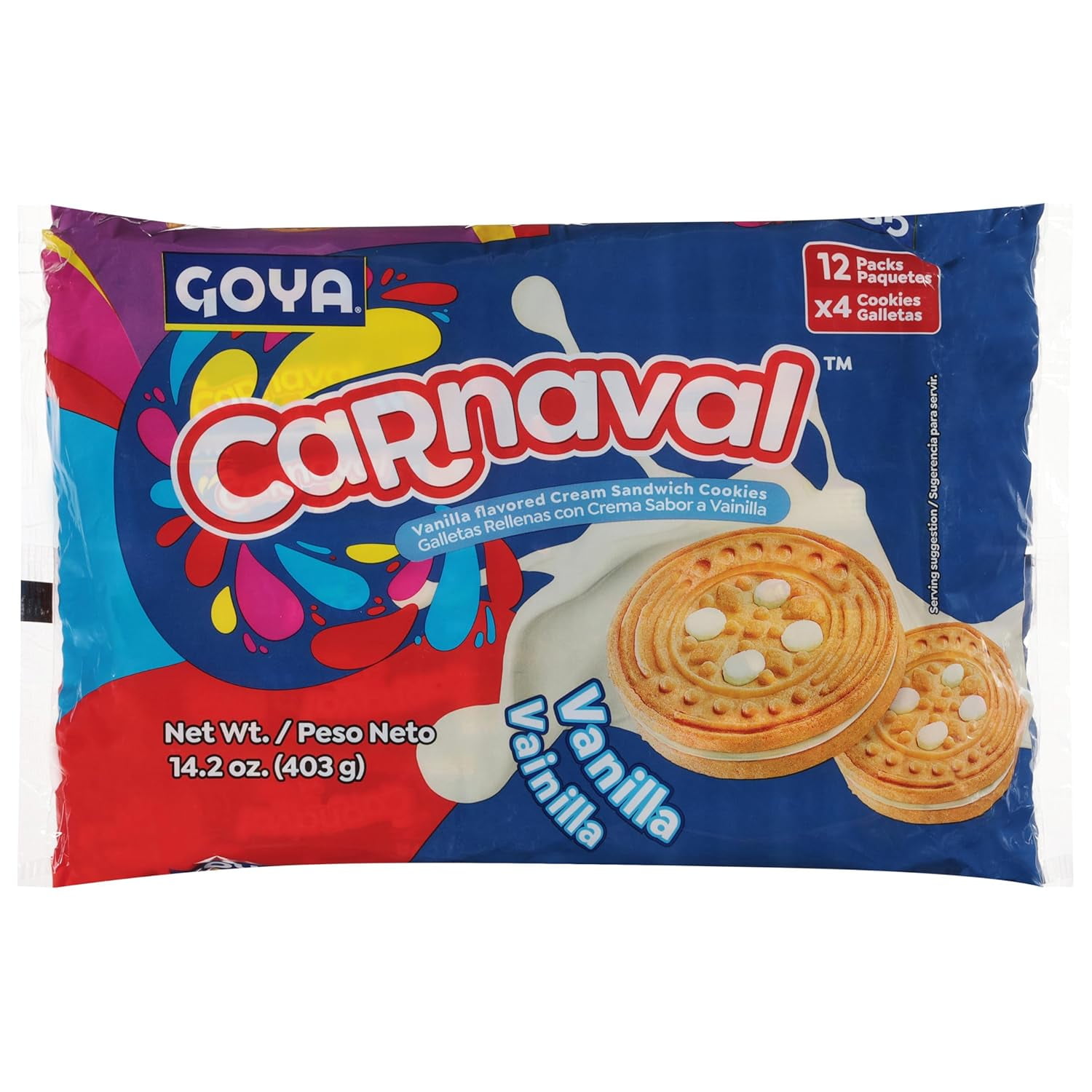 Goya, Carnival Vanilla Cookies, 14.2 Ounce - Walmart.com