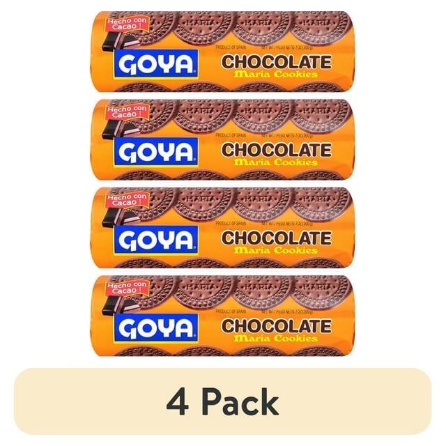 Goya Chocolate Maria Cookies Chocolate Flavor 7oz - Walmart.com
