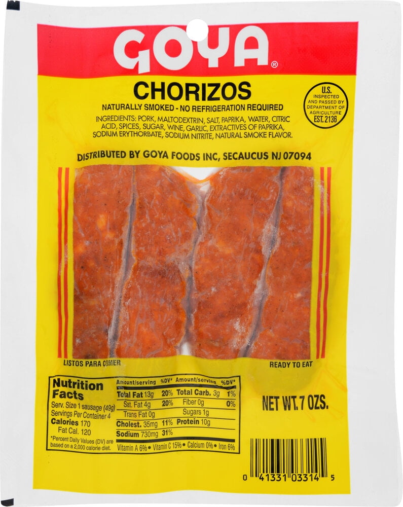 Goya Chorizos - Walmart.com