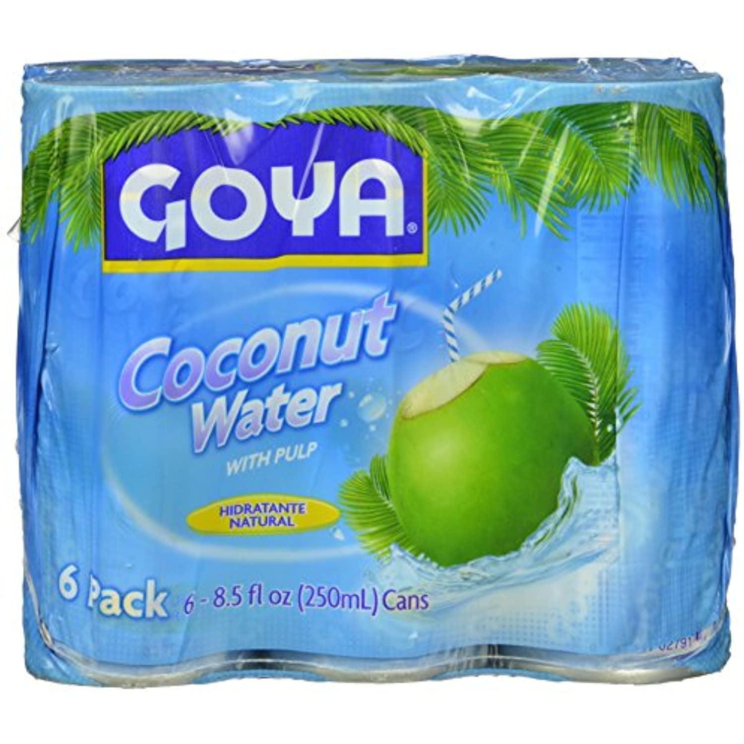 Goya Coconut Water, 8.4 Ounce (Pack Of 6) - Walmart.com