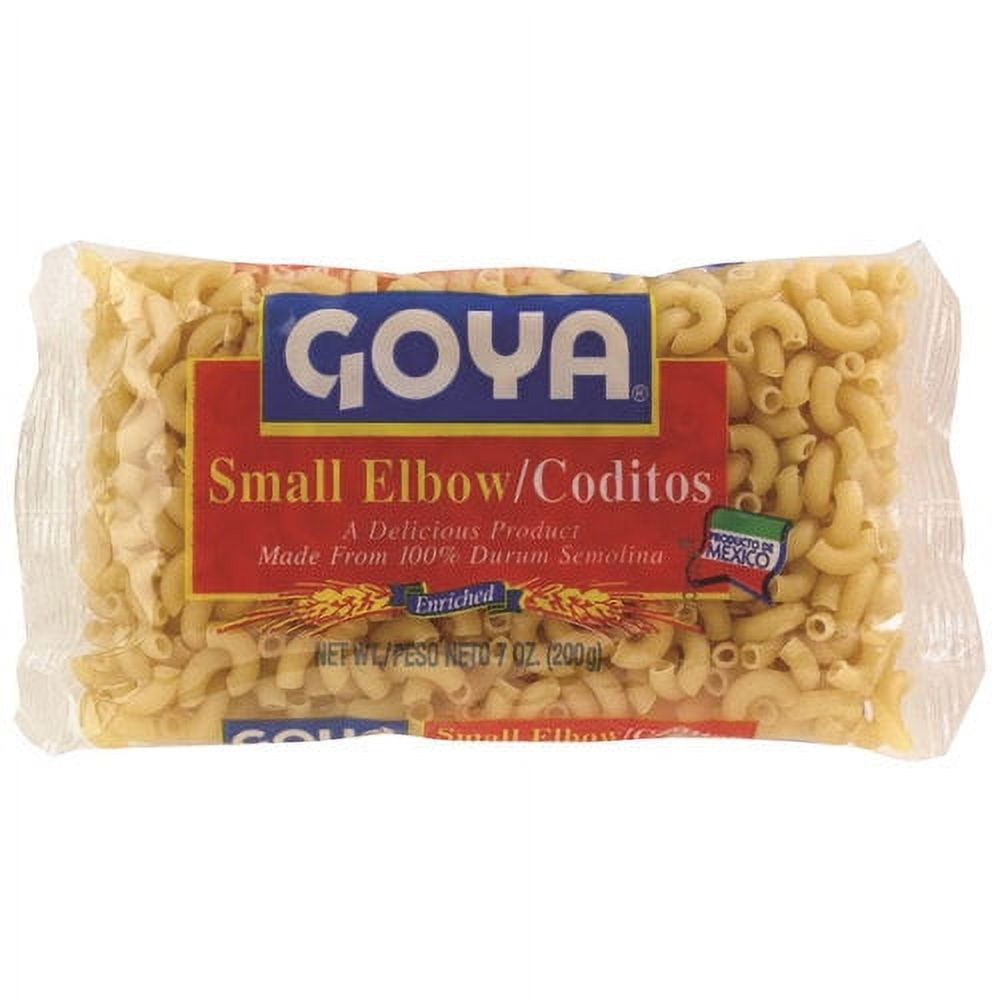 Goya Elbow Pasta 7oz - Walmart.com