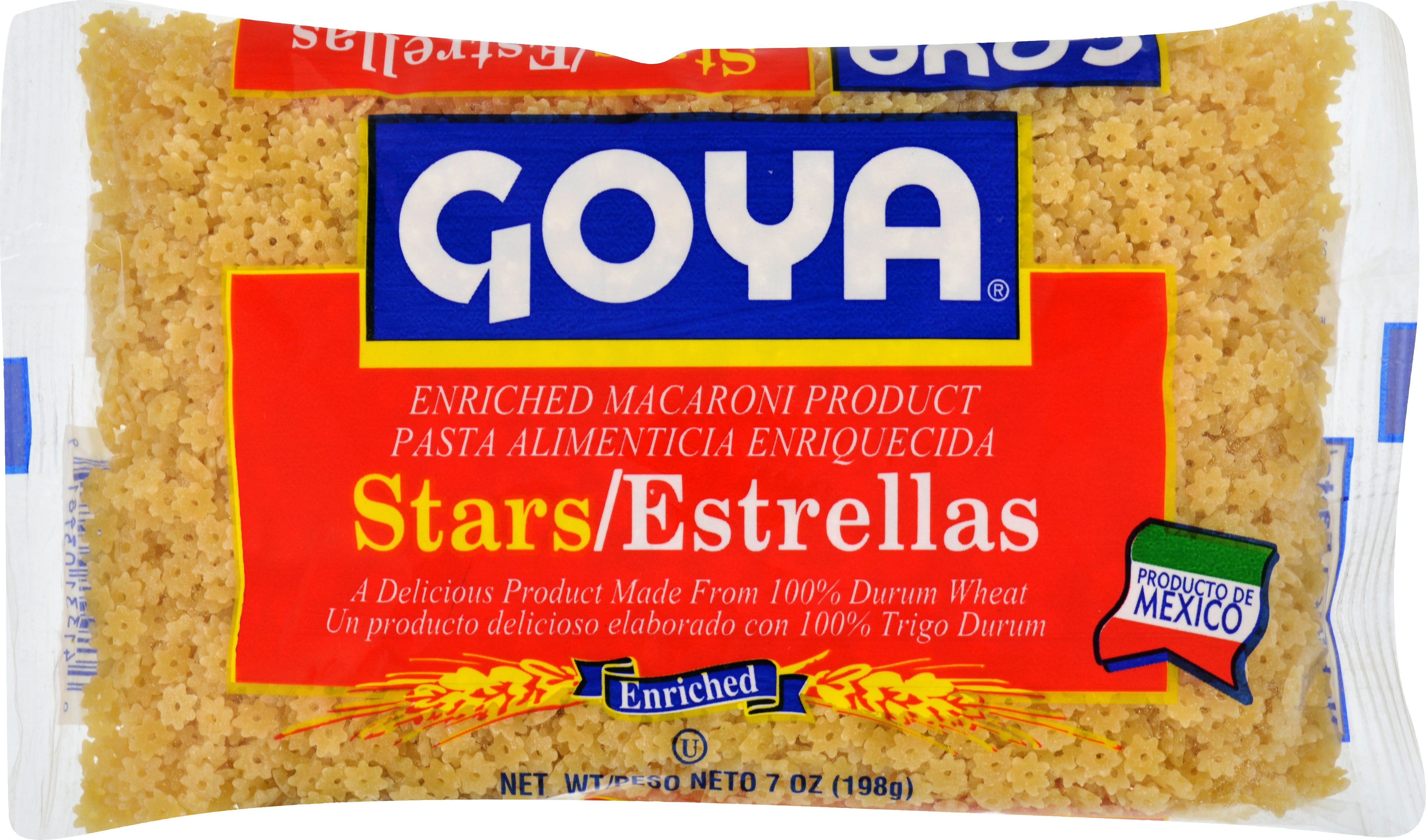 Goya Enriched Macaroni Stars, 7 Oz - Walmart.com