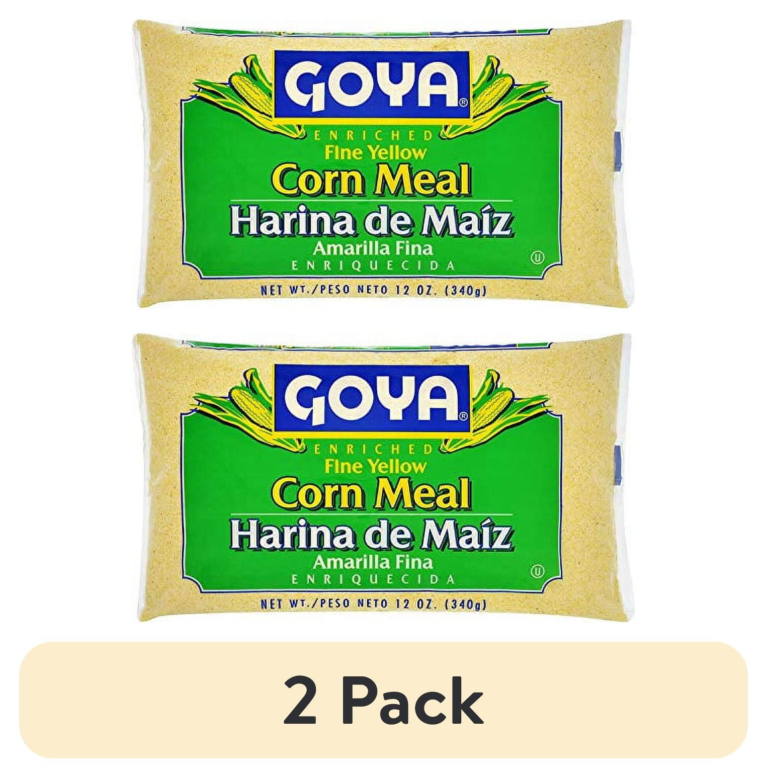 (2 pack) Goya Fine Yellow Corn Meak 12 oz Bag - Walmart.com