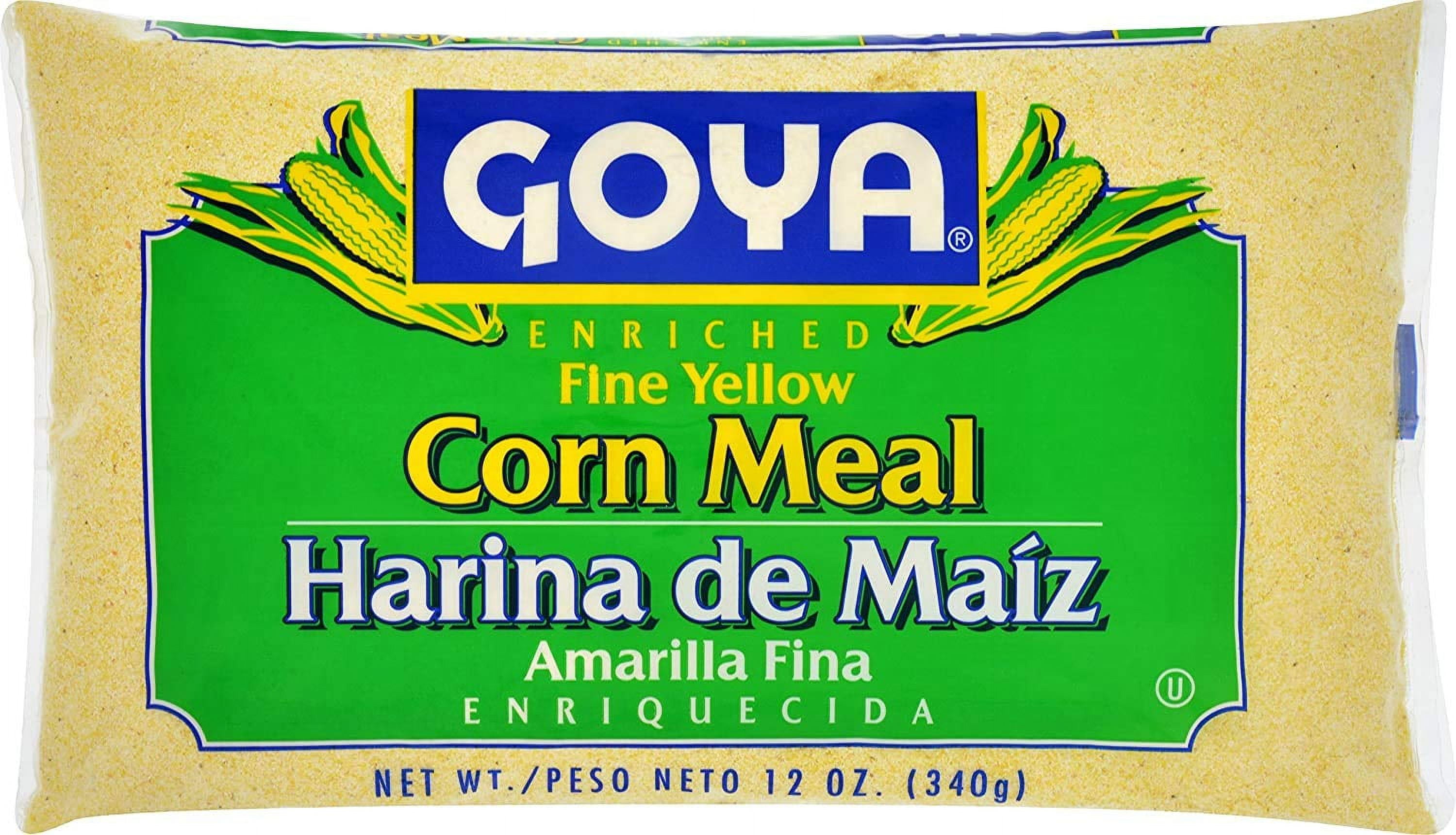 Goya, Fine Yellow Corn Meal, 12 oz, Suitable for Baking - Walmart.com