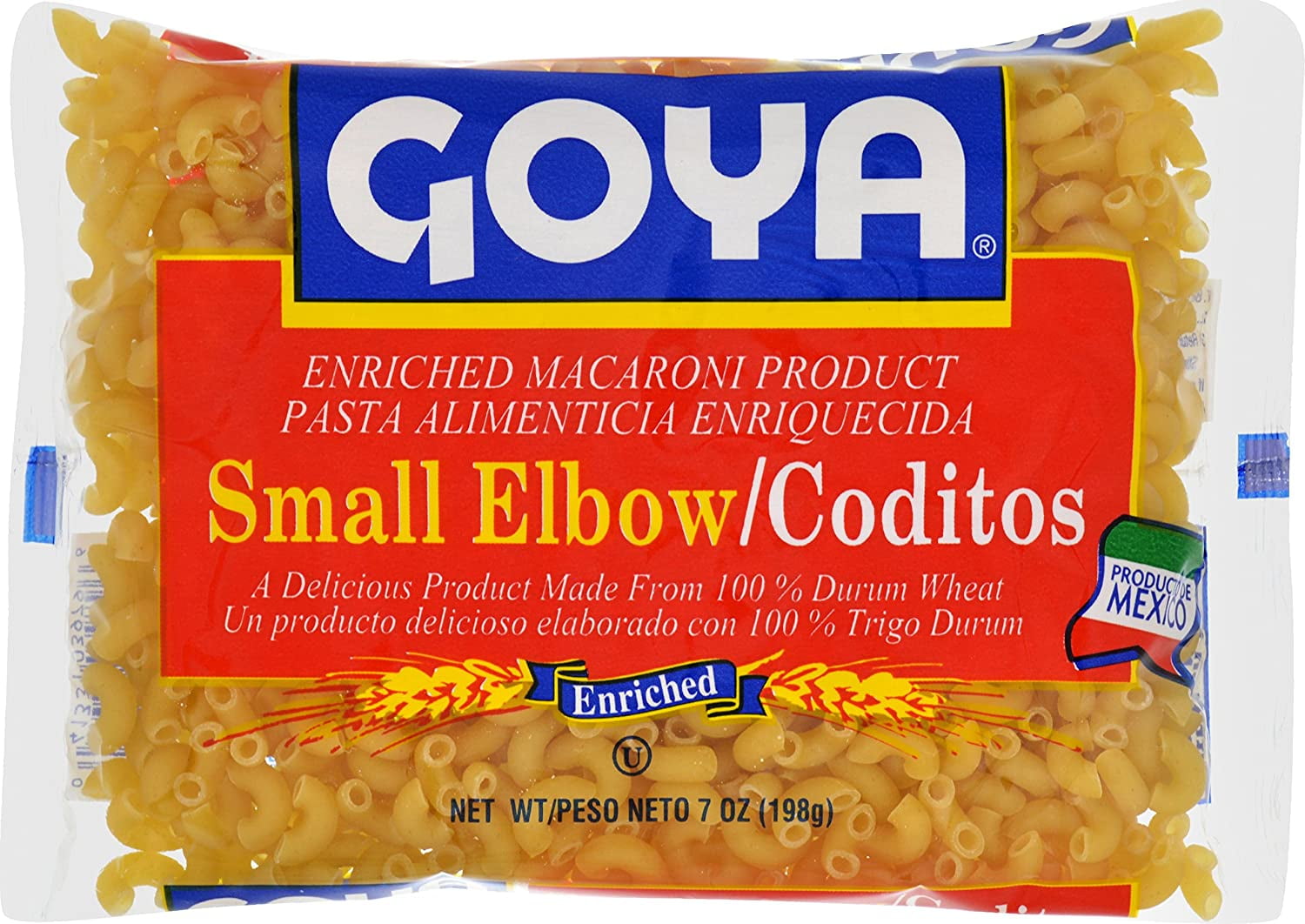 Goya Foods Coditos/Elbow Pasta, 7-Ounce (Pack of 20) - Walmart.com