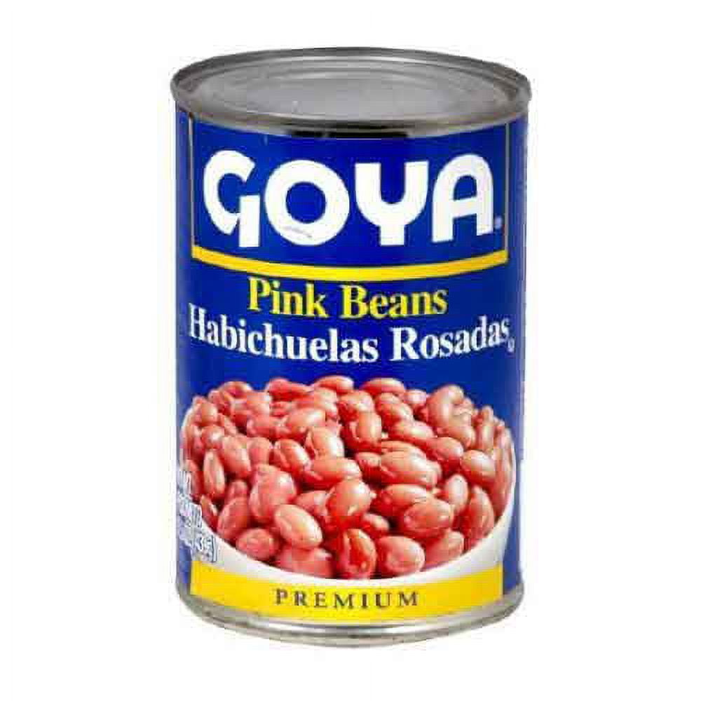 GOYA Pink Beans 110 oz Can - Kosher, Gluten Free, Cholesterol Free ...