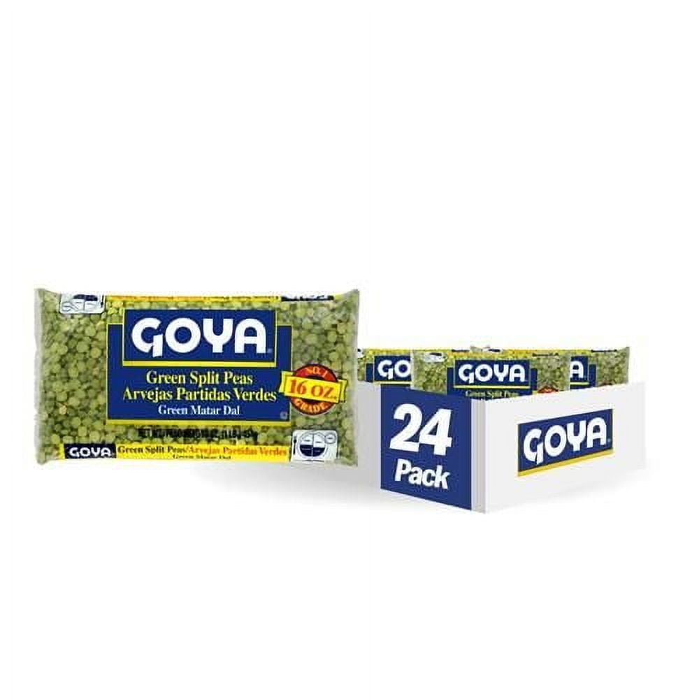 Goya Foods Green Split Peas, Dry, 16 Ounce (Pack of 24) - Walmart.com