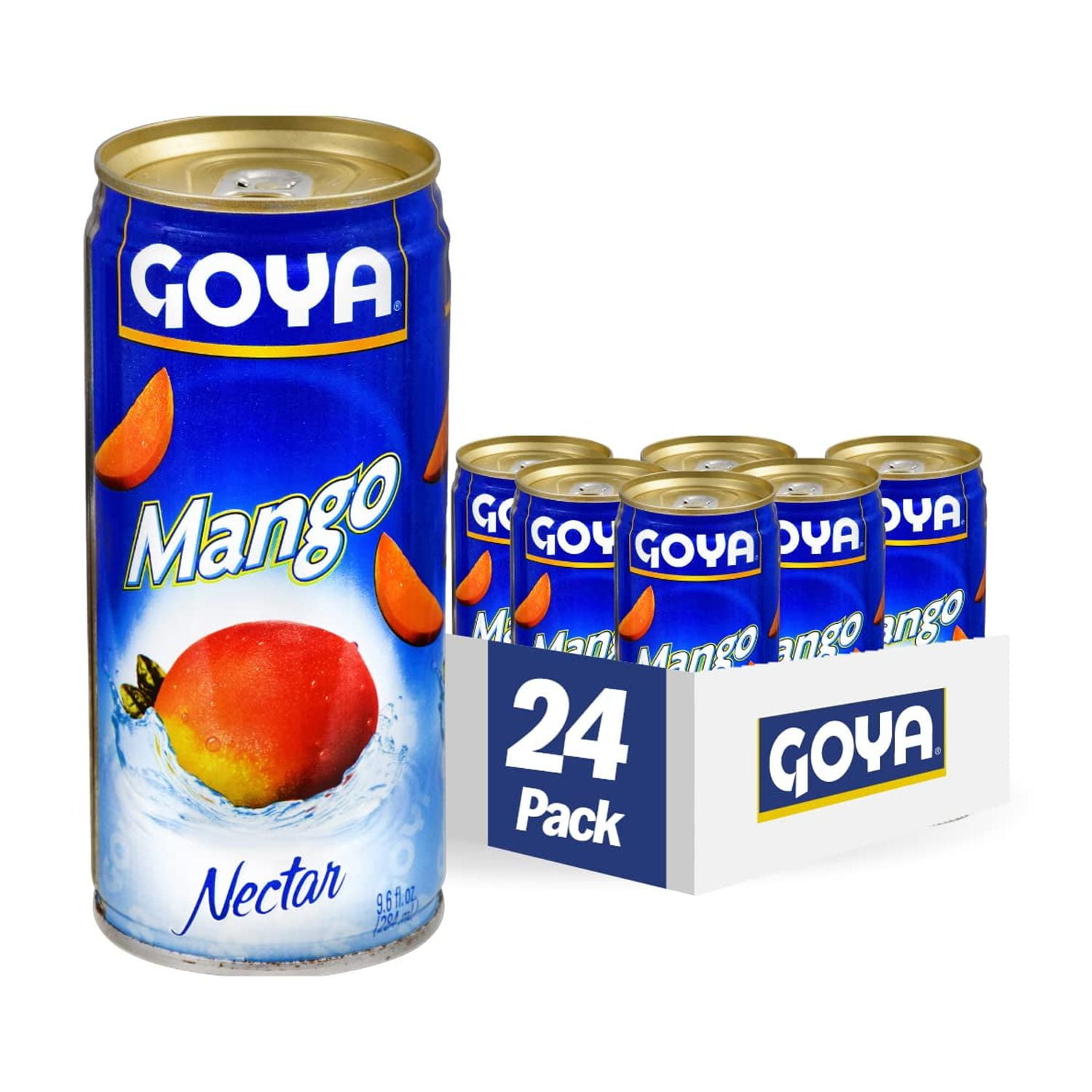Goya Foods Mango Nectar, 9.6 Fl Oz (Pack Of 24) - Walmart.com