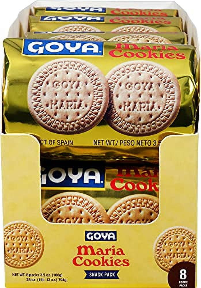 Goya Foods Maria Cookies, 3.5 Ounce (Pack of 8) - Walmart.com