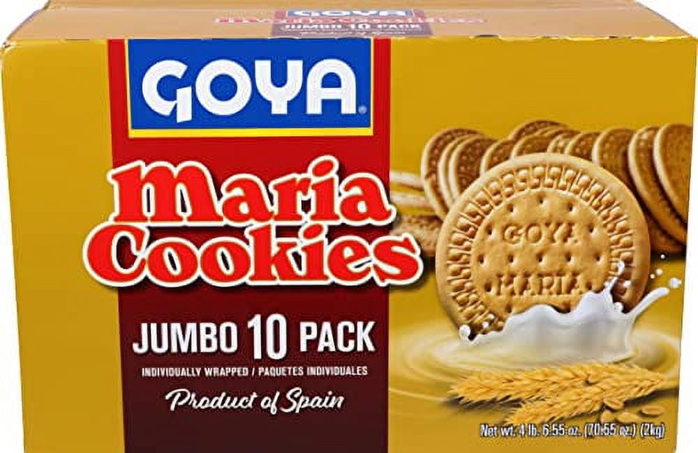 GOYA Goya Foods Maria Cookies, Jumbo Pack, 7 Ounce, Pack of 10 ...