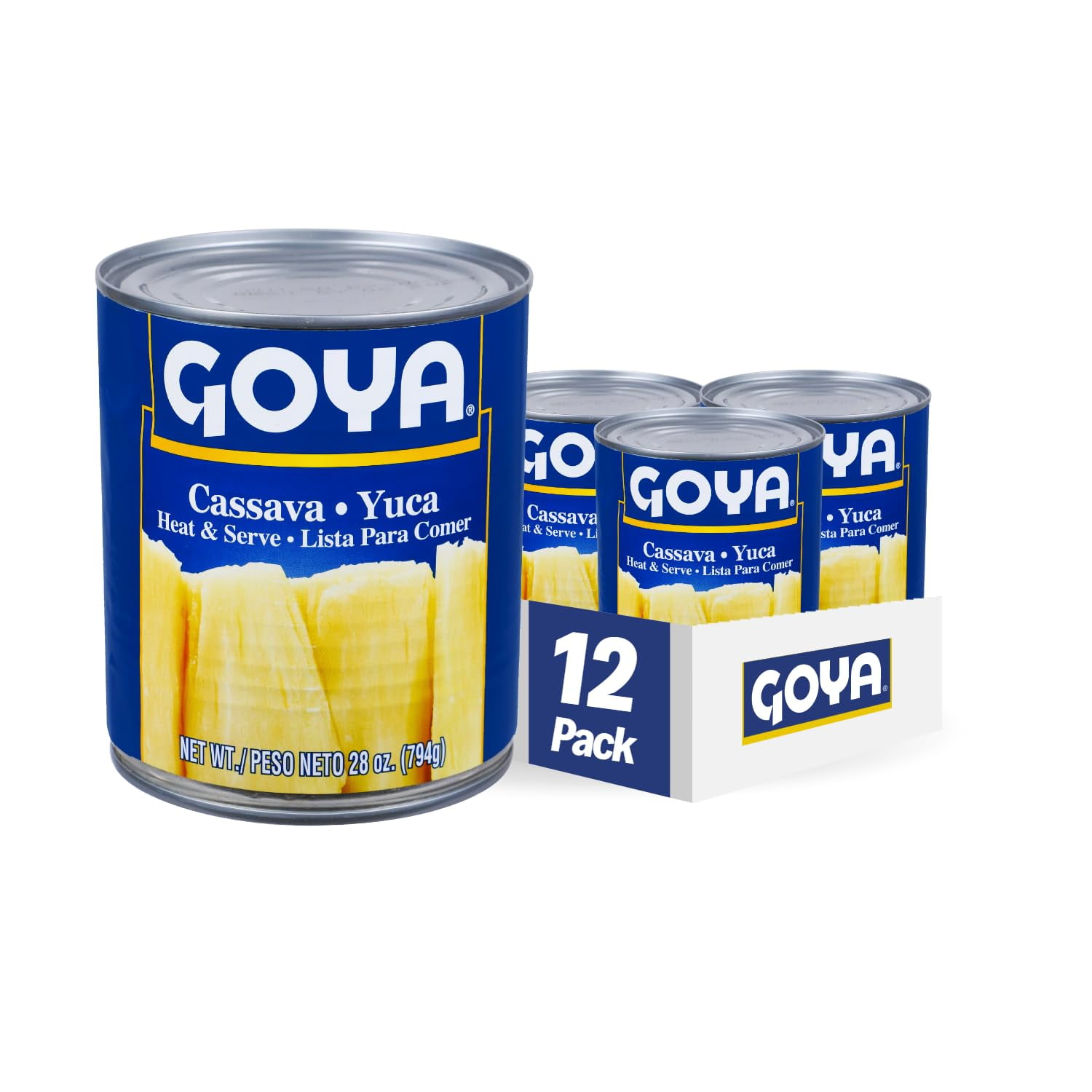 Goya Foods Yuca, 28 Ounce (Pack Of 12) - Walmart.com