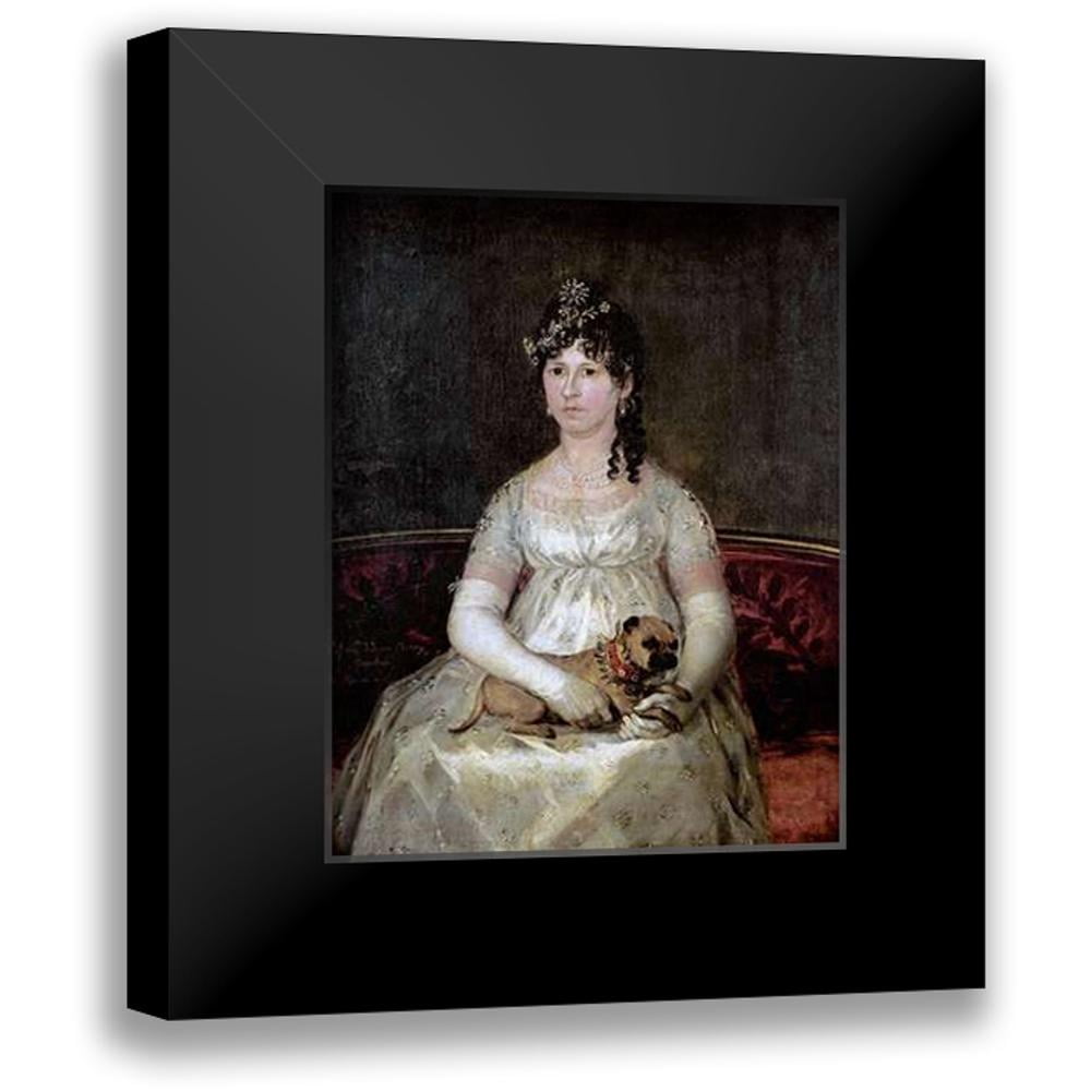 Goya, Francisco De 12x14 Black Modern Framed Museum Art Print Titled ...