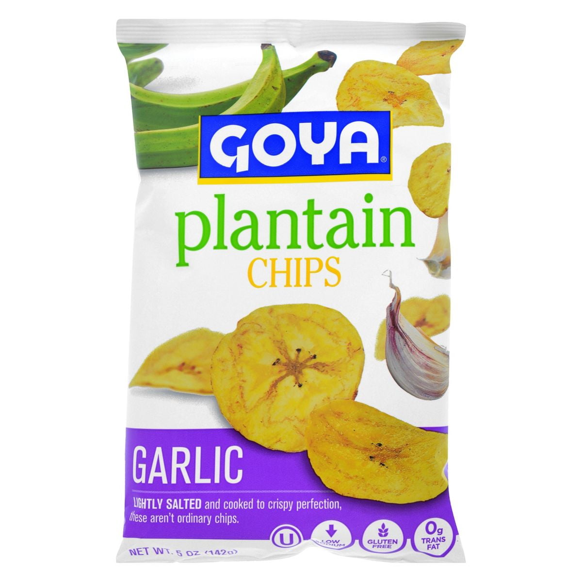 Goya Garlic Lightly Salted Plantain Chips - 5oz - Walmart.com