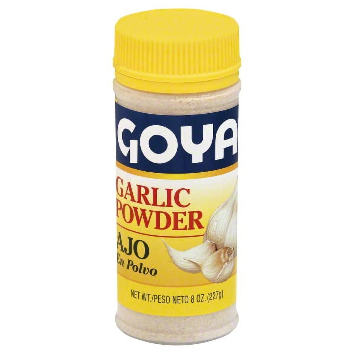 Goya Garlic Powder, Rich & Zesty Spices & Seasoning, 8 oz Bottle ...