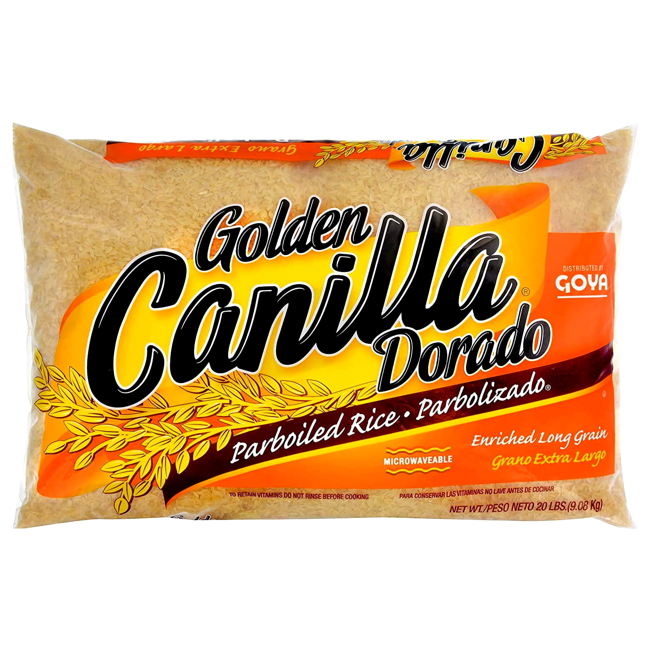 Golden Long Grain Enriched Parboiled Rice, 5 lb, Dorado Parbolizado de ...