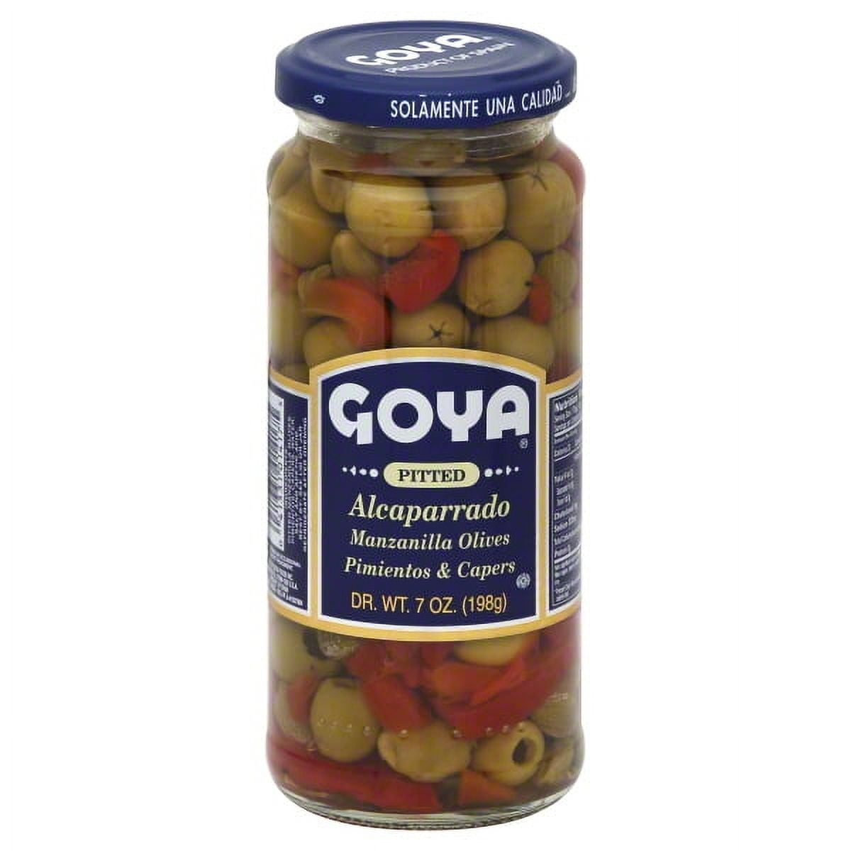 GOYA Alcaparrado, Pitted Manzanilla Olives, Pimientos & Capers, 7 oz ...