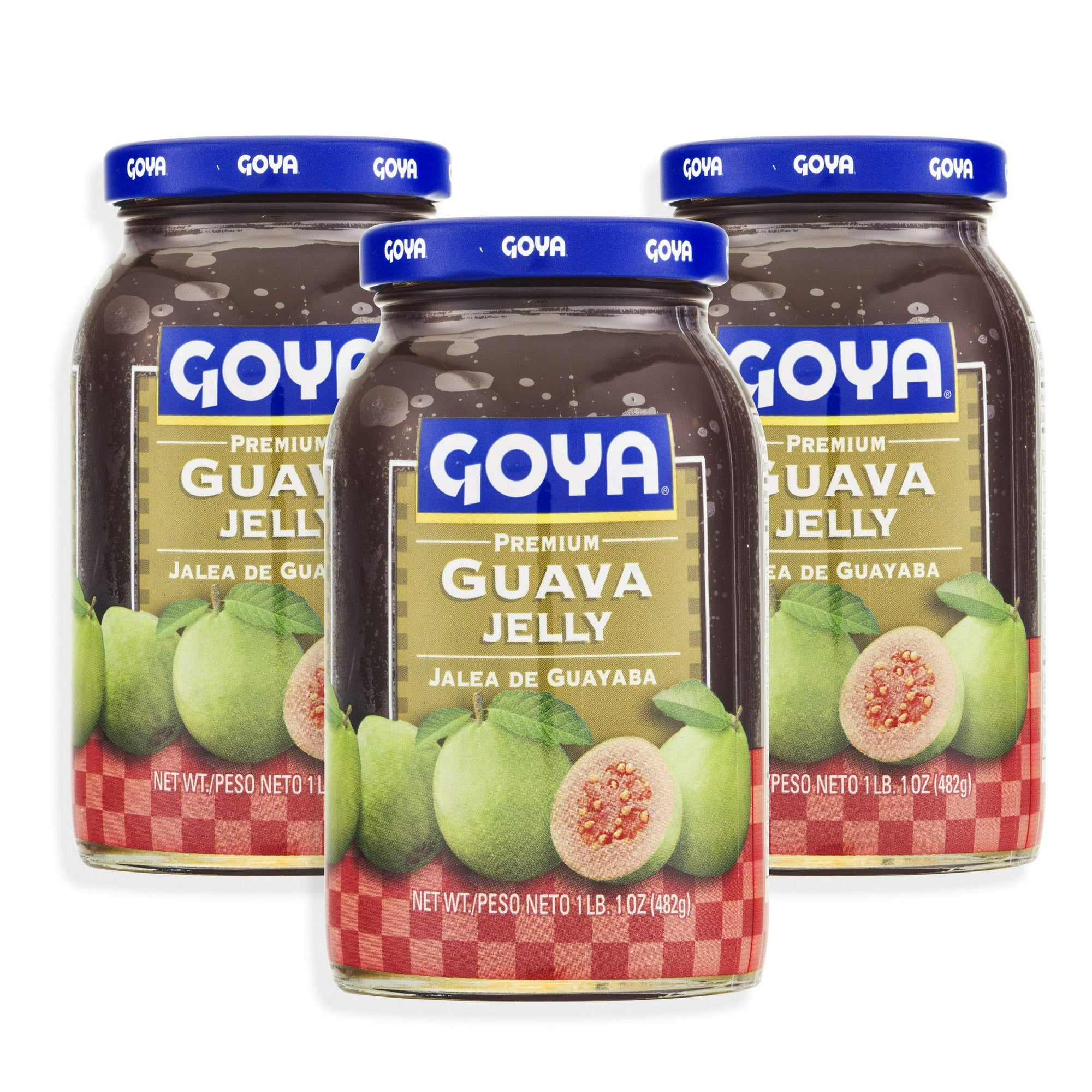 Goya Goya Guava Jelly, Glass Jars, 17 Oz, 3 Pk - Walmart.com
