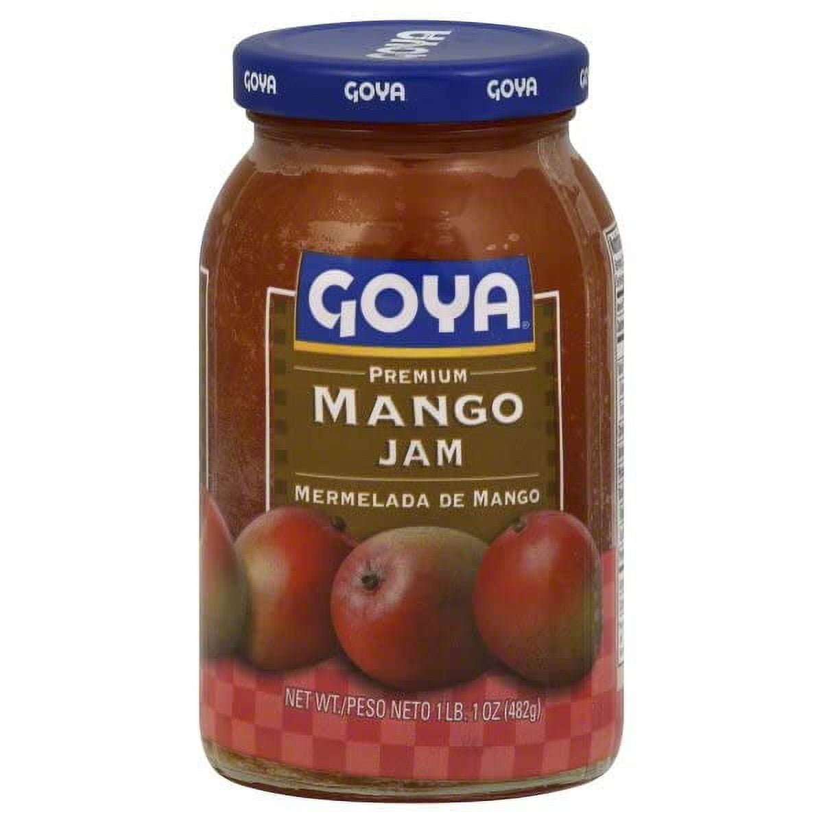 GOYA Mango Jam 17 oz Fruit Preserve Sweetened Fruit Spread - Walmart.com