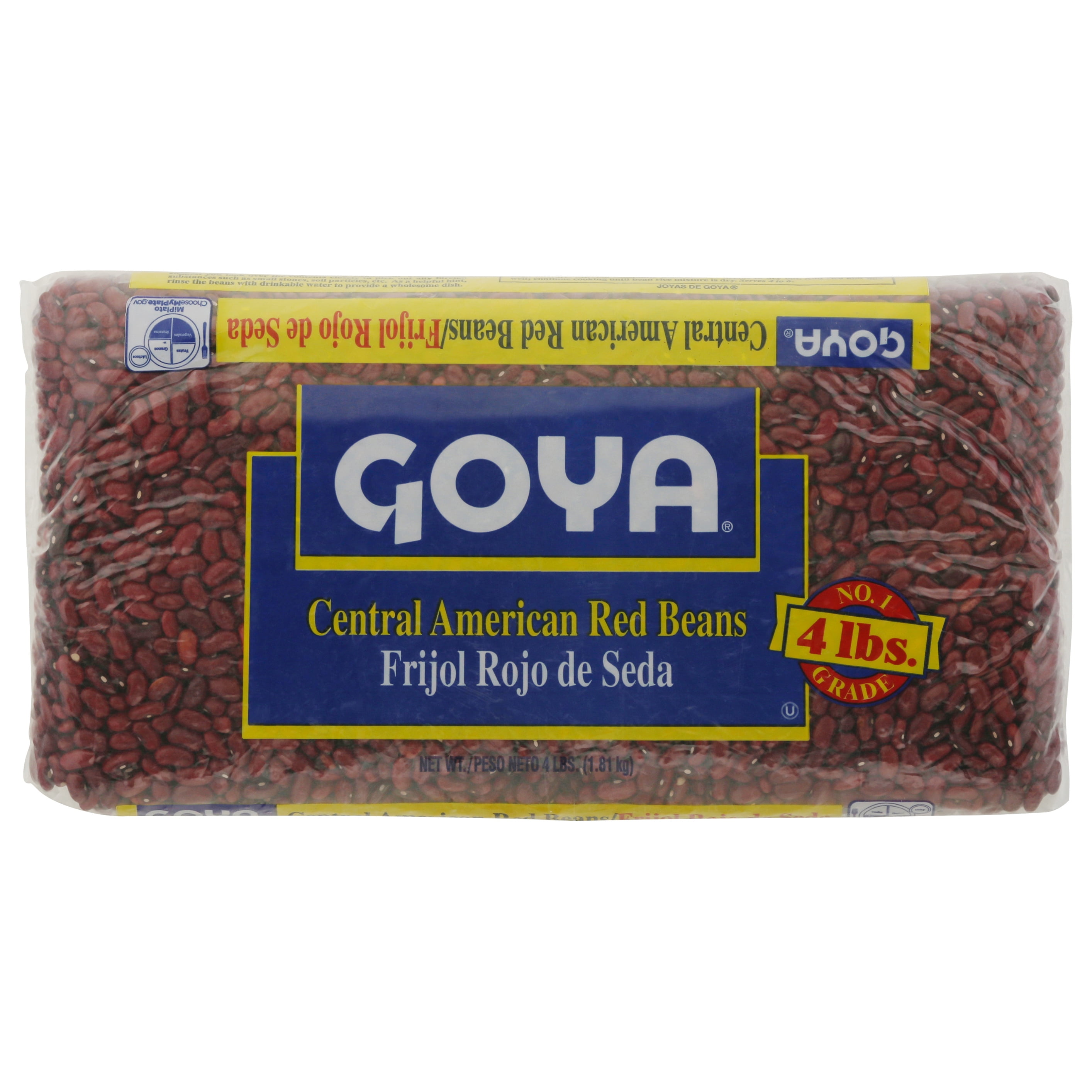 Goya Red Beans, 4 lb Bag - Walmart.com