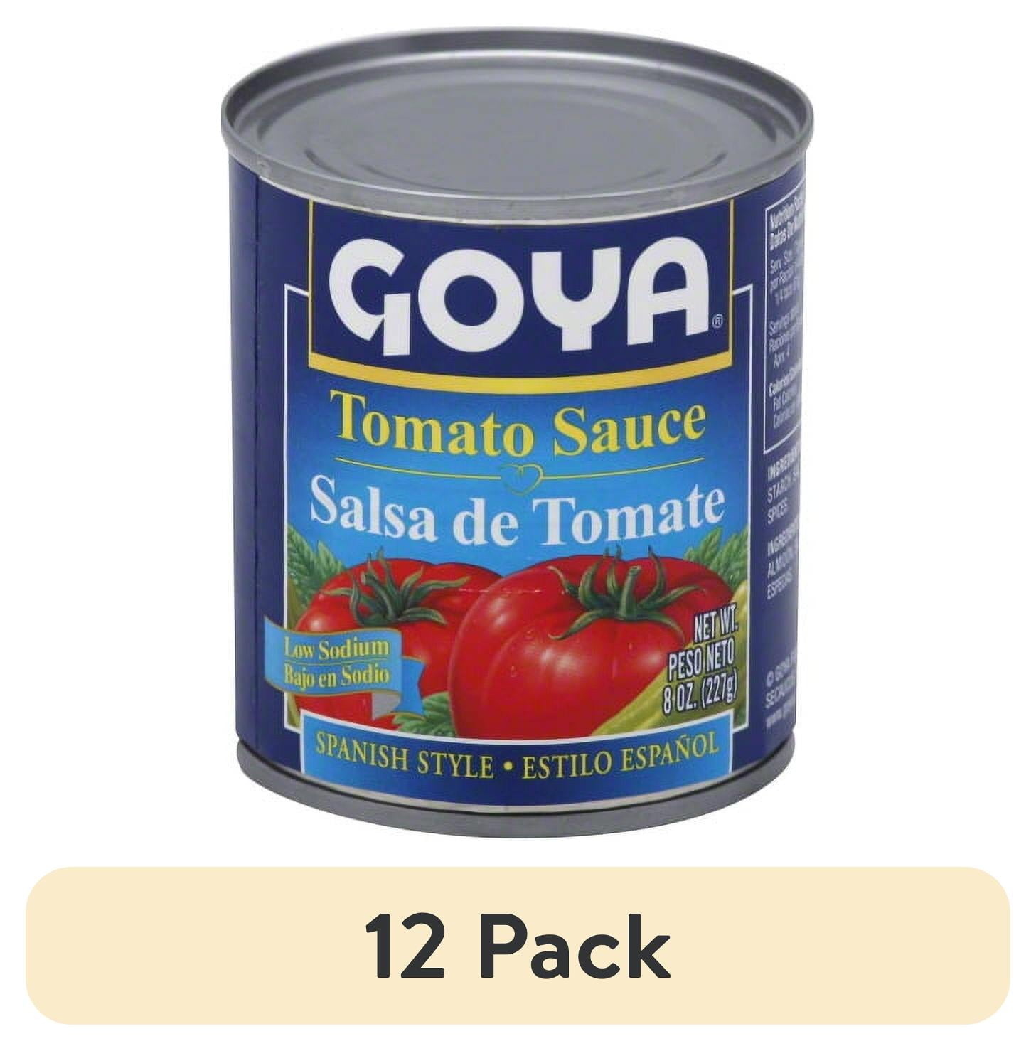 (12 pack) Goya Goya Tomato Sauce, 8 oz - Walmart.com